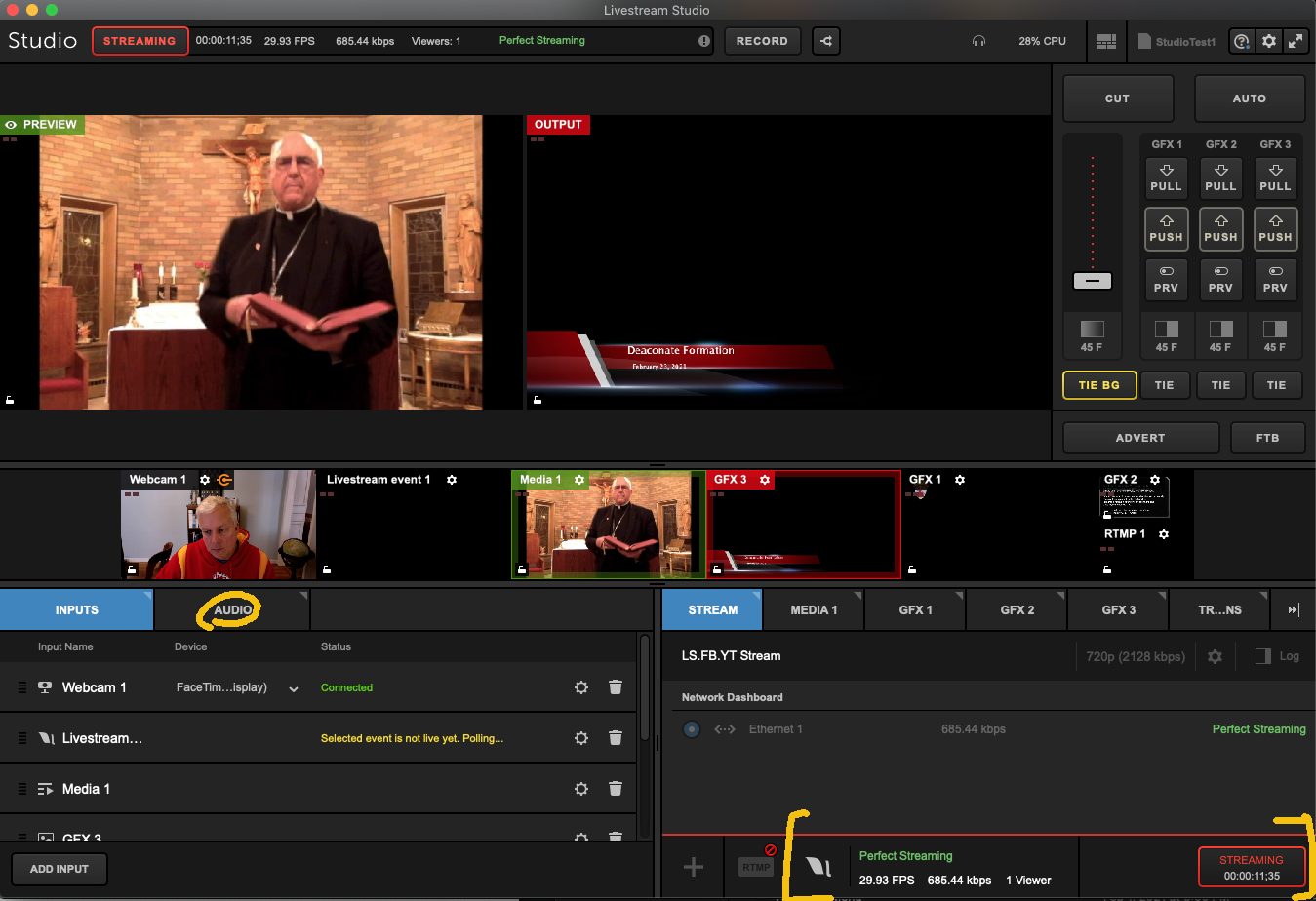How to Livestream - Archdiocese of Kansas City in Kansas