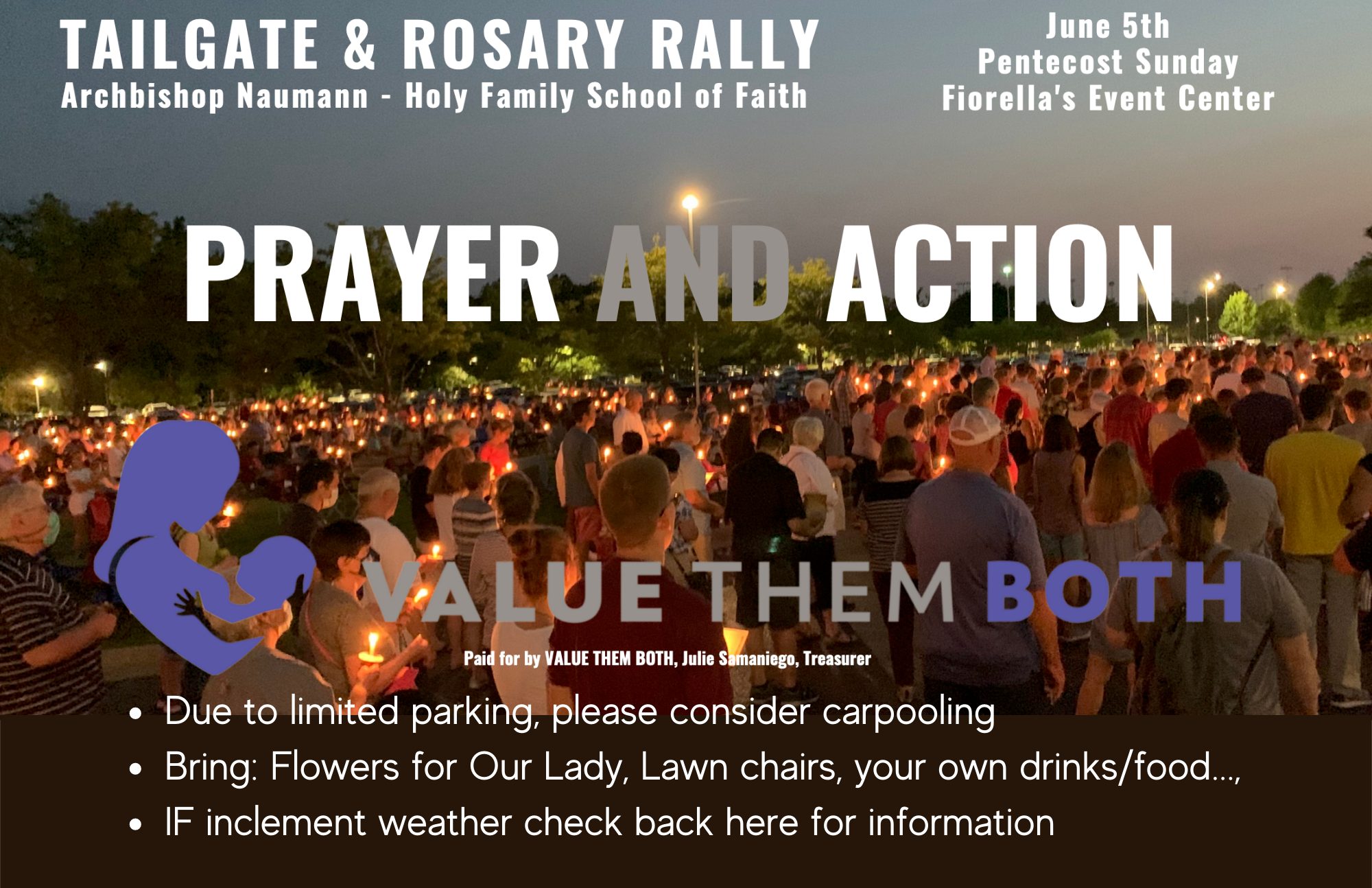 Tailgate & Rosary Rally - Archdiocese of Kansas City in Kansas