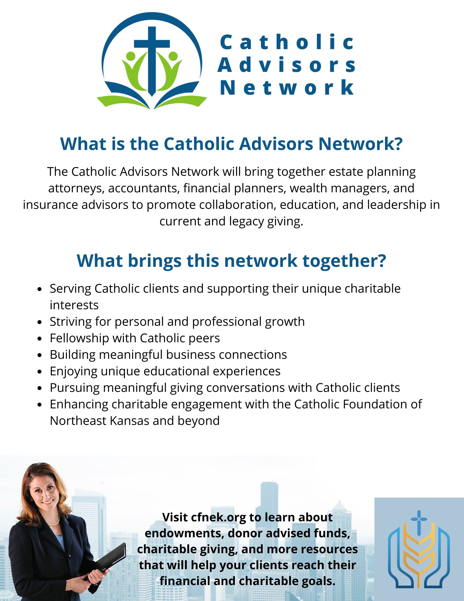 About the Catholic Advisors Network - Archdiocese of Kansas City in Kansas