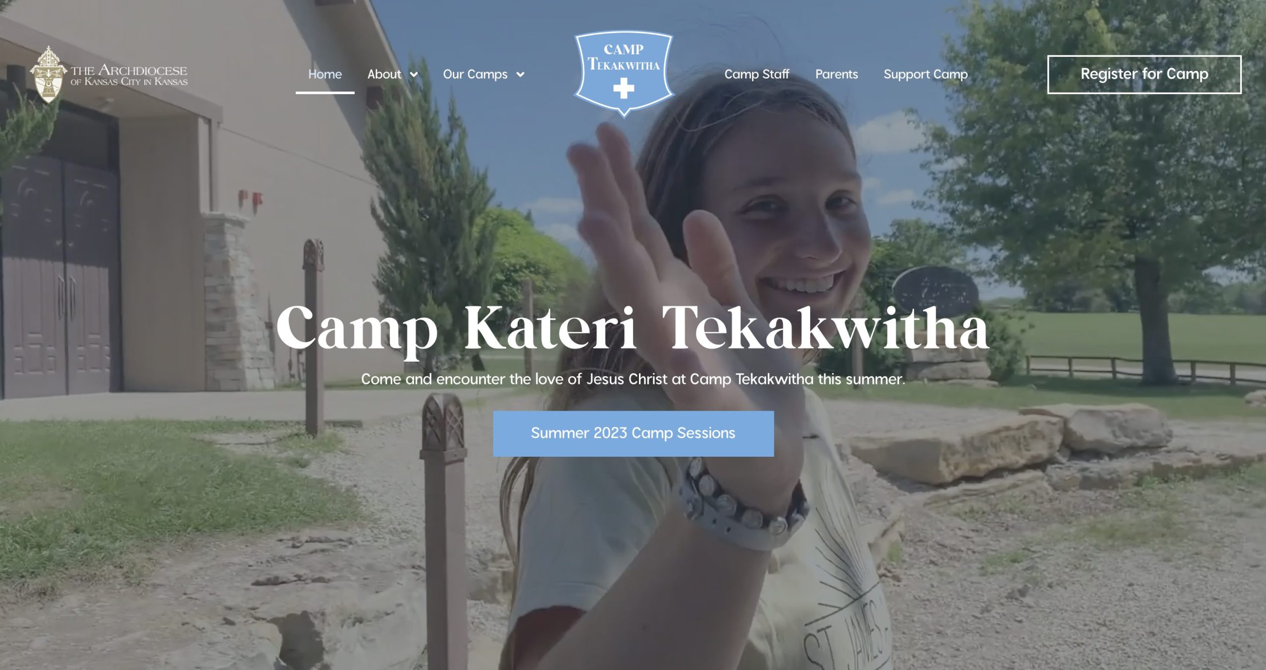 Camp Tekakwitha - Archdiocese of Kansas City in Kansas