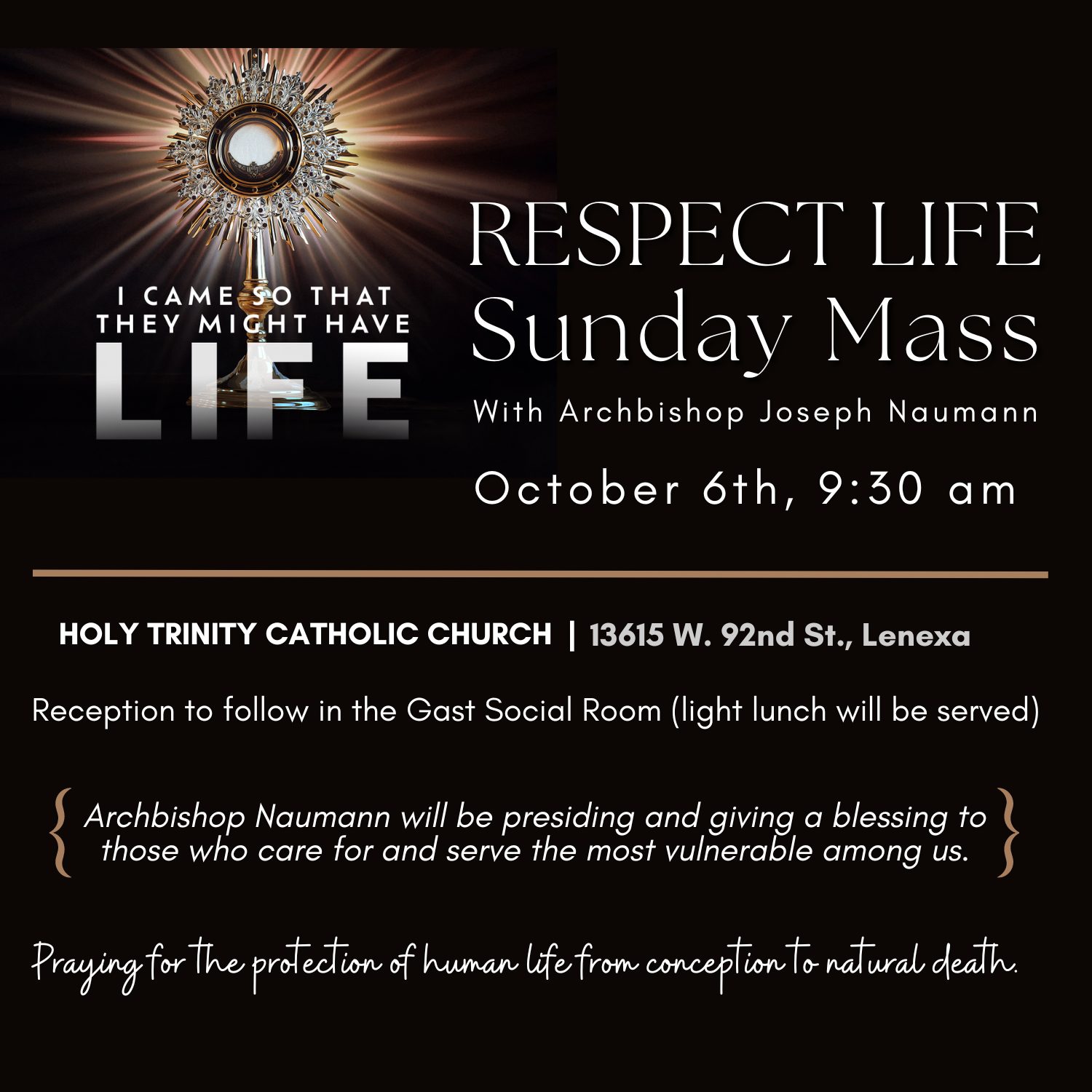 Respect Life Month - Archdiocese of Kansas City in Kansas